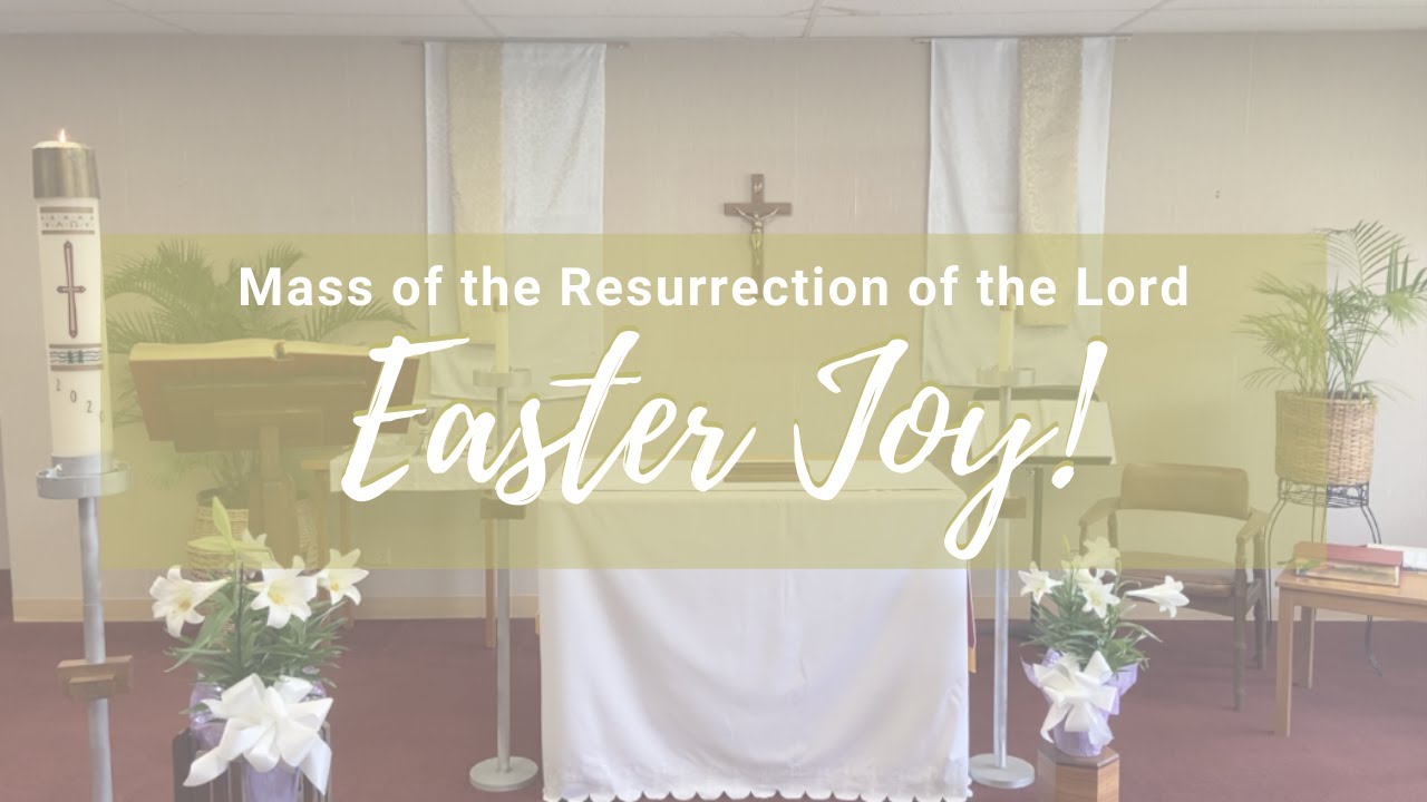 Easter Mass of the Resurrection of the Lord, April 12, 2020 - YouTube