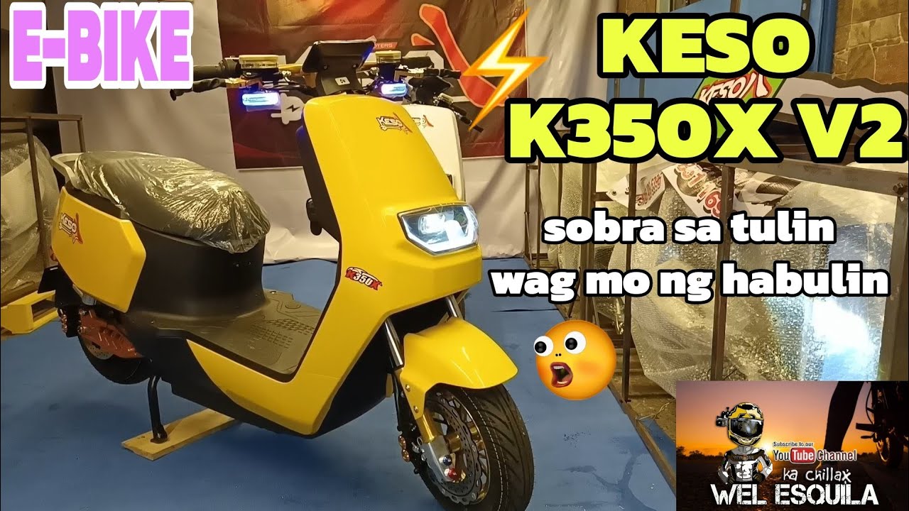 KESO K350X V2 | E-BIKE NA MATULIN WAG MO NG HABULIN | KESO MANDALUYONG ...