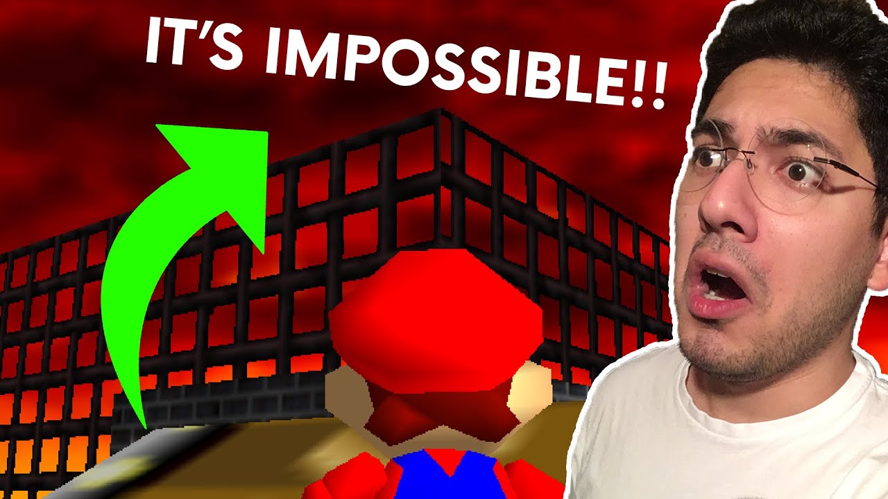 New Speedrunner Tries The HARDEST JUMP In Super Mario 64 Speedrunning ...