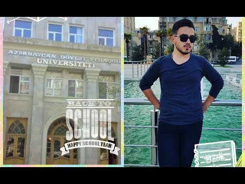 VLOG || Universitetde İlk Günüm / Elçin Ceferov