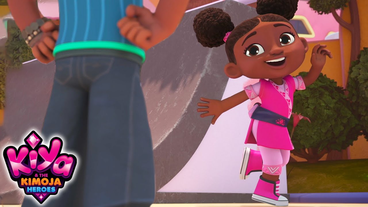 Kiya & the Kimoja Heroes | Kiya's Dance Moves | COMPILATION @disneyjr ...