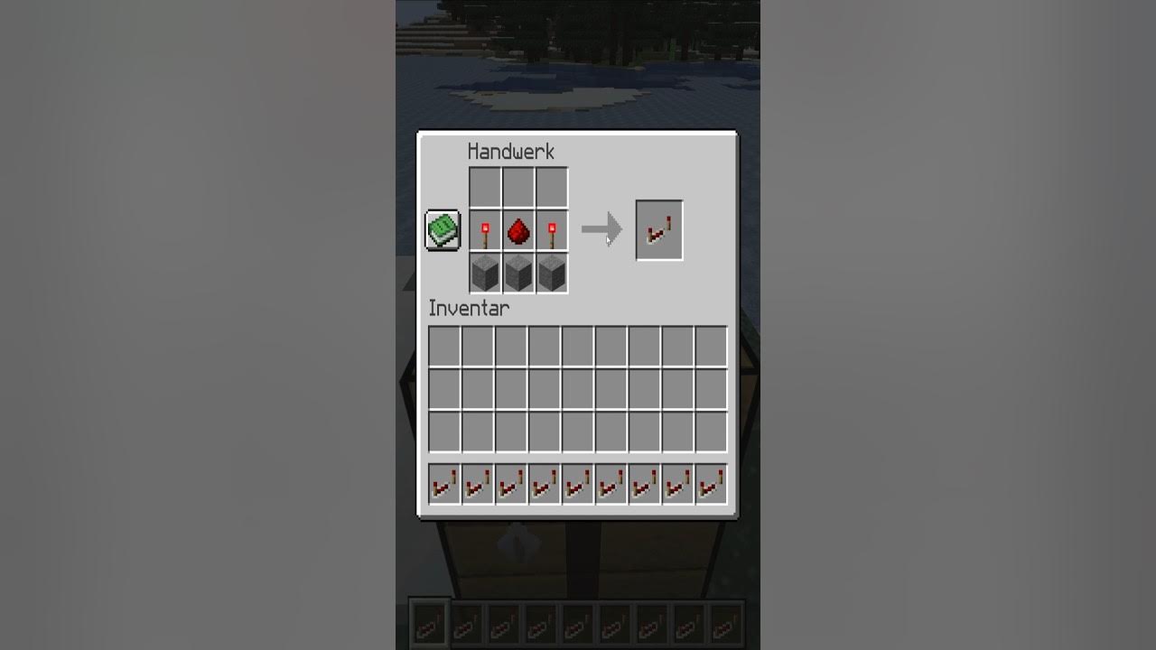 Minecraft Redstone Verstärker Craften Tutorial - YouTube