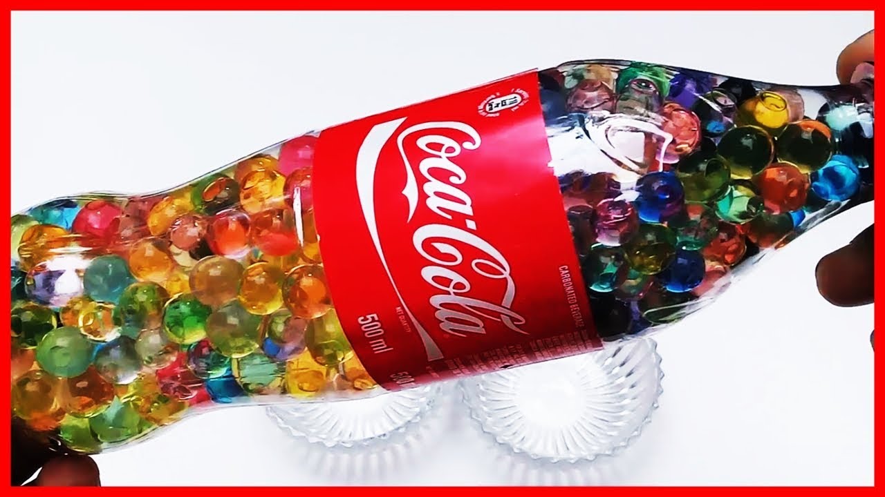 500 Orbeez Balloon Bomb Experiment With Coca Cola ★★ - YouTube