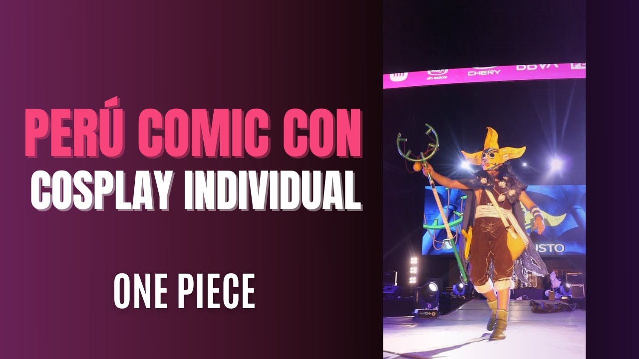 Perú Comic Con cosplay individual - One Piece (usopp) - YouTube