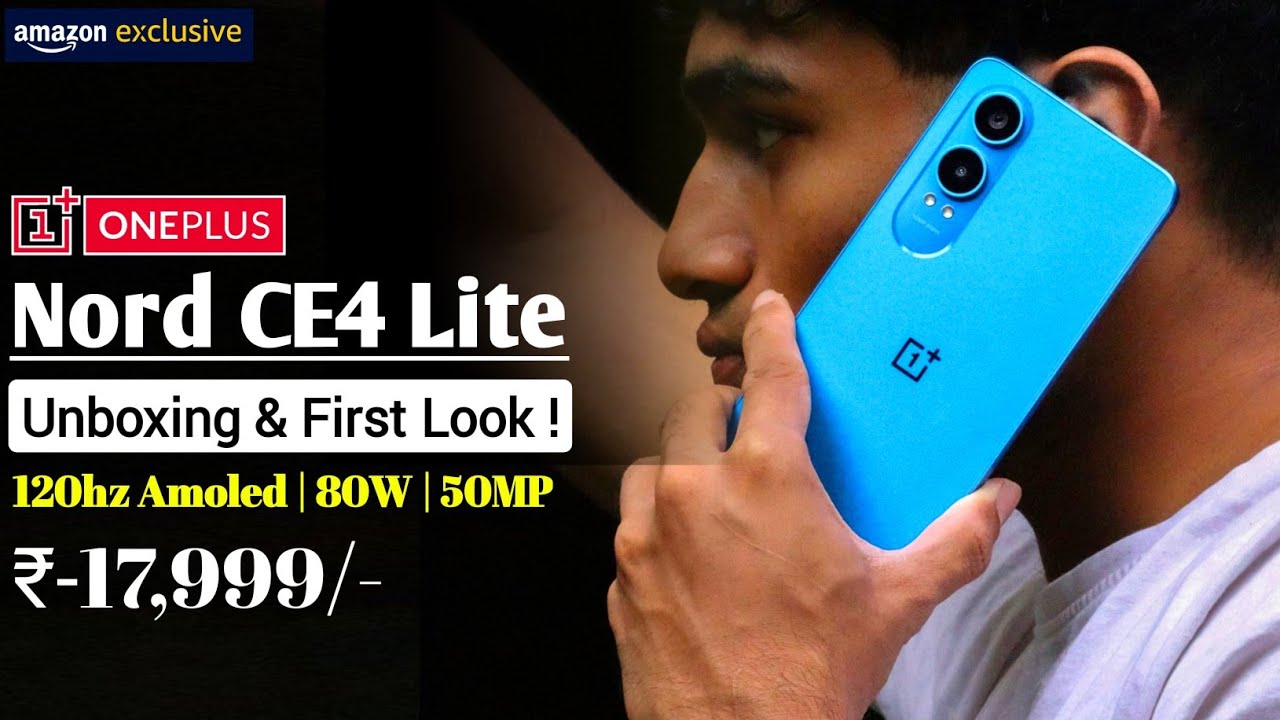 OnePlus nord CE4 Lite 5G Unboxing & Real Look ! Amazon price Out ...