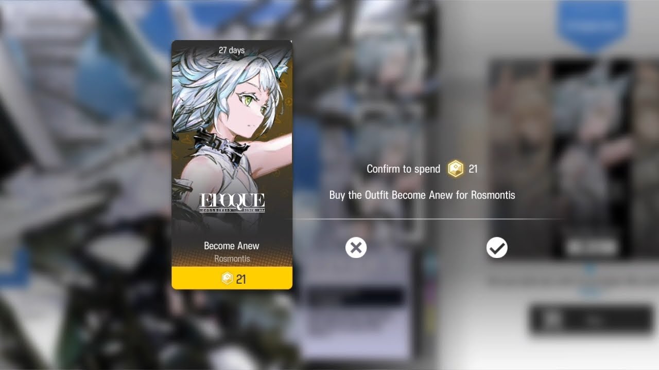 [Arknights] Rosmontis - Become Anew - YouTube