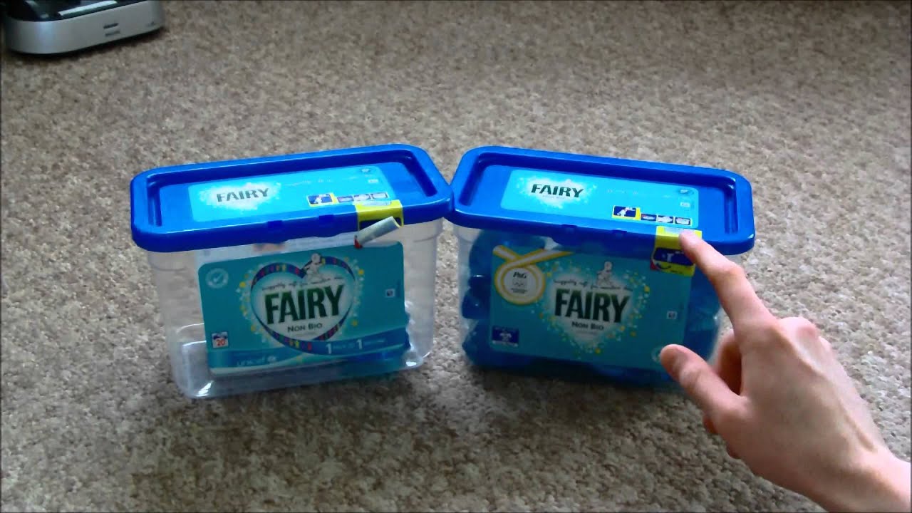 Fairy liquidtabs packaging update 2013 - YouTube