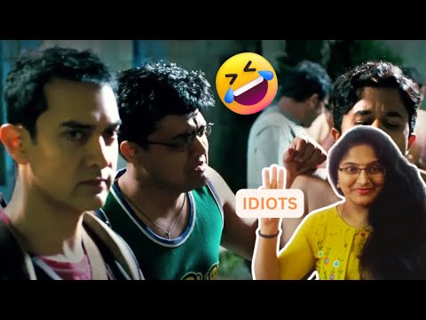 3 IDIOTS RAGGING SCENE REACTION | AAMIR KHAN | R. MADHAVAN | SHARMAN JOSHI | RAJU HIRANI