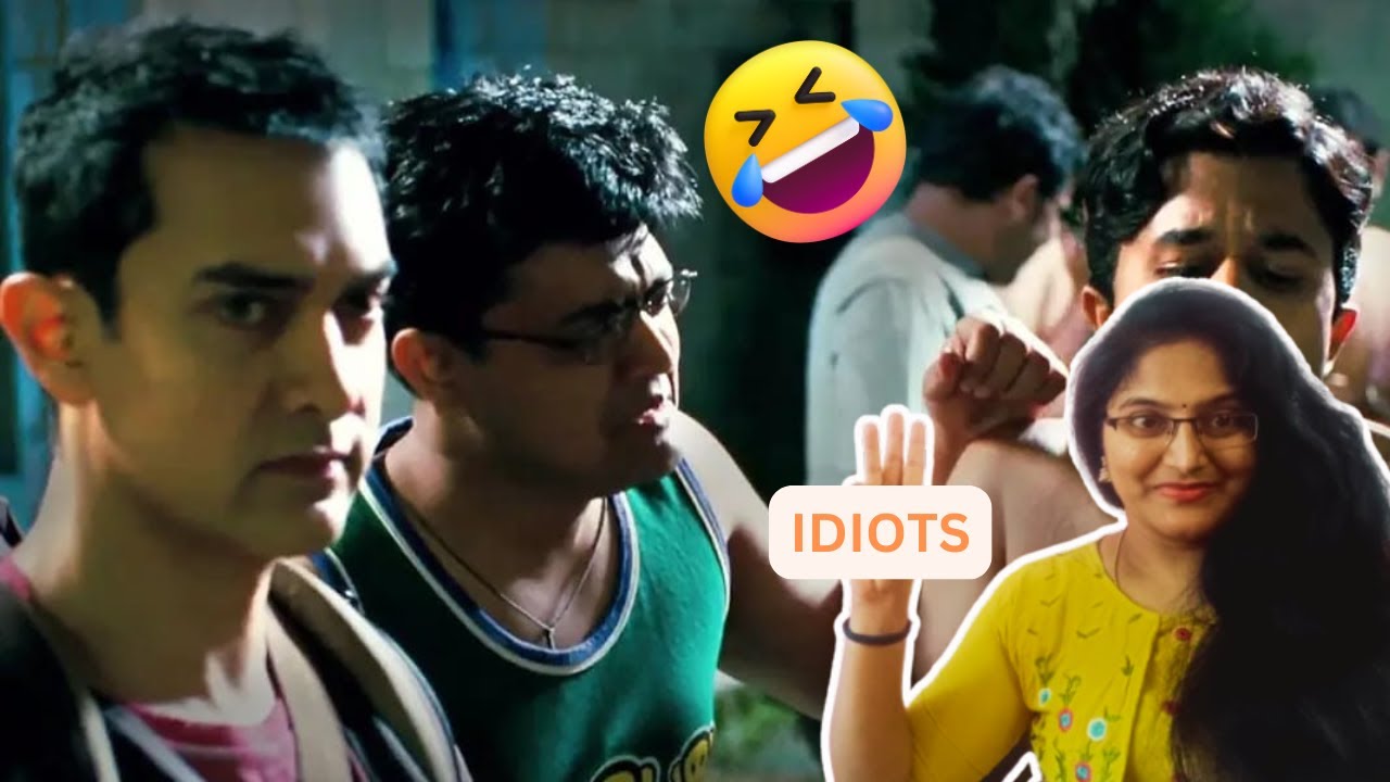 3 IDIOTS RAGGING SCENE REACTION | AAMIR KHAN | R. MADHAVAN | SHARMAN ...