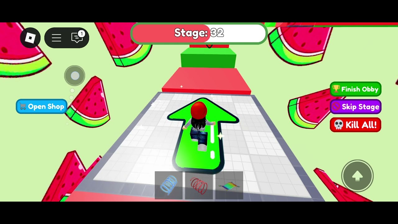 Watermelon obby!!!! - YouTube