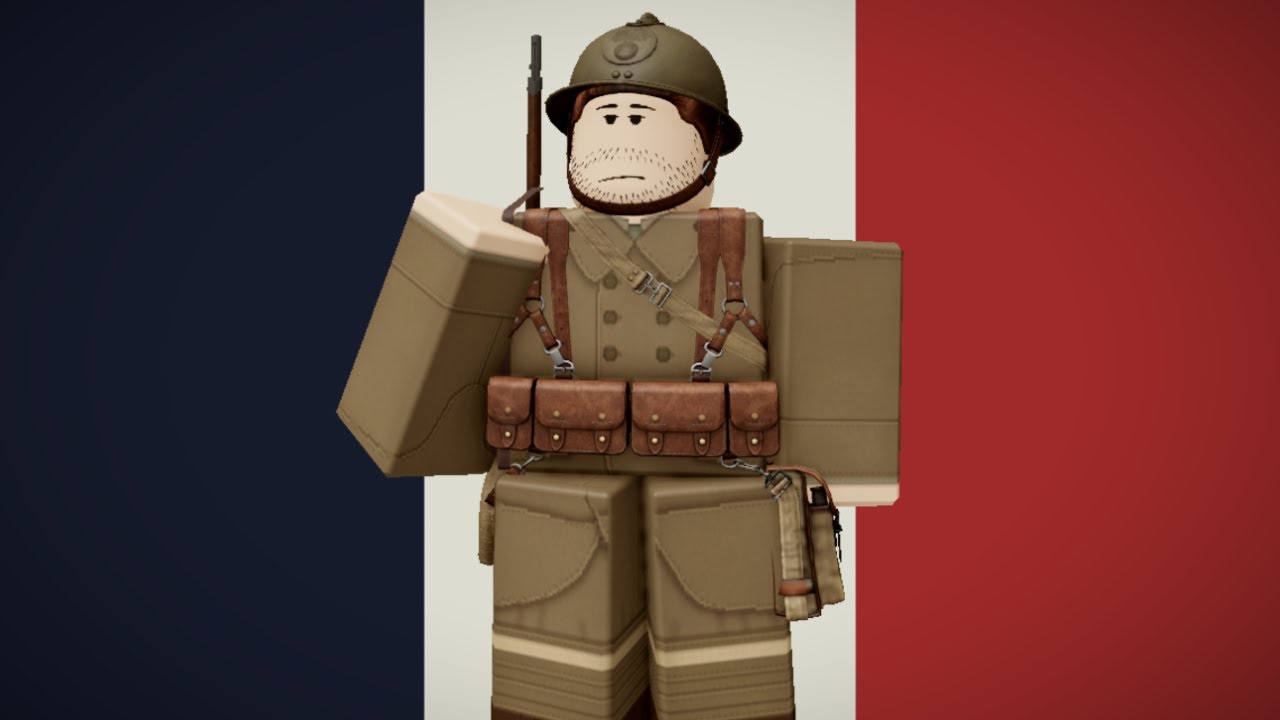 How To Make a French Uniform from WW2. (1939-1940) [Roblox Avatar ...