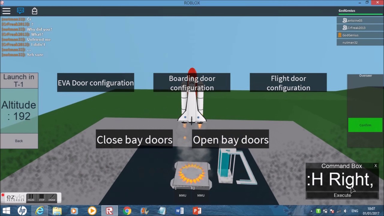 STS-132 - STS-Ambition - New Year's Day Launch - ROBLOX NASA Mission ...