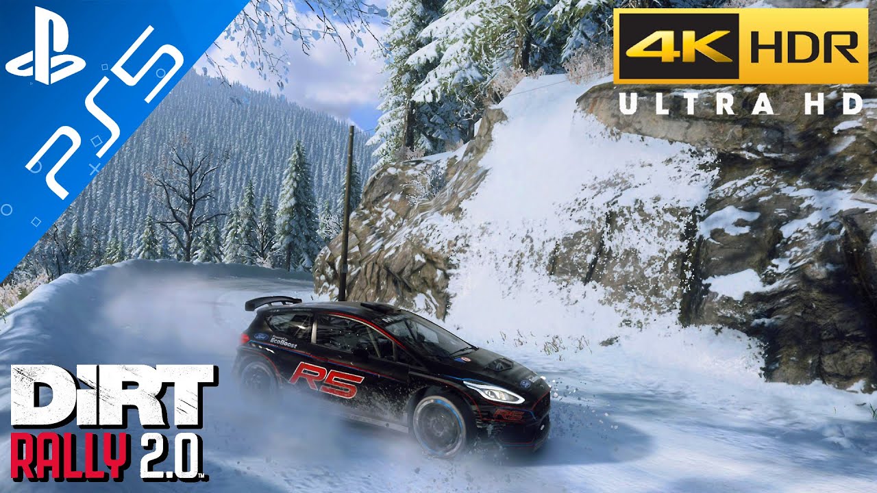 Dirt Rally 2.0 (PS5) Rally Monte Carlo Monaco Ford Fiesta R5 / Ice ...