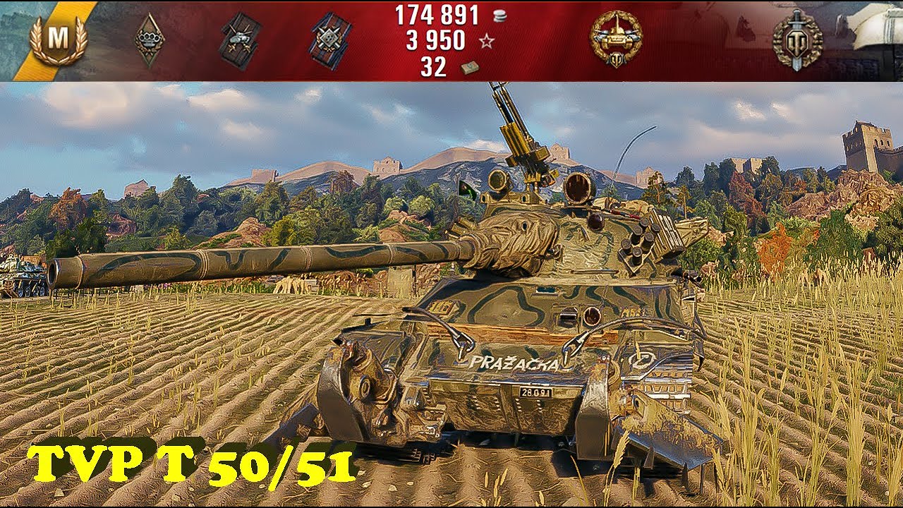TVP T 50/51 - World of Tanks UZ Gaming - YouTube