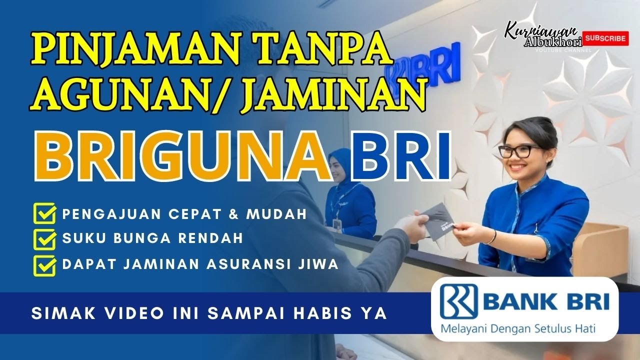 BRIGuna‼️Kredit Tanpa Agunan (KTA) Bank BRI.. Bisa Diajukan Secara ...