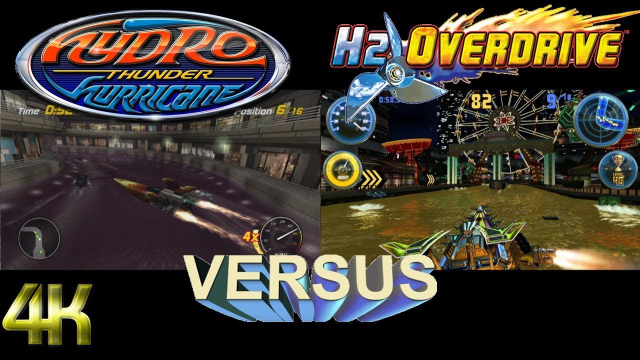 Hydro Thunder Hurricane Vs H2Overdrive - Seoul Stream/Hong Kong Buoy ...