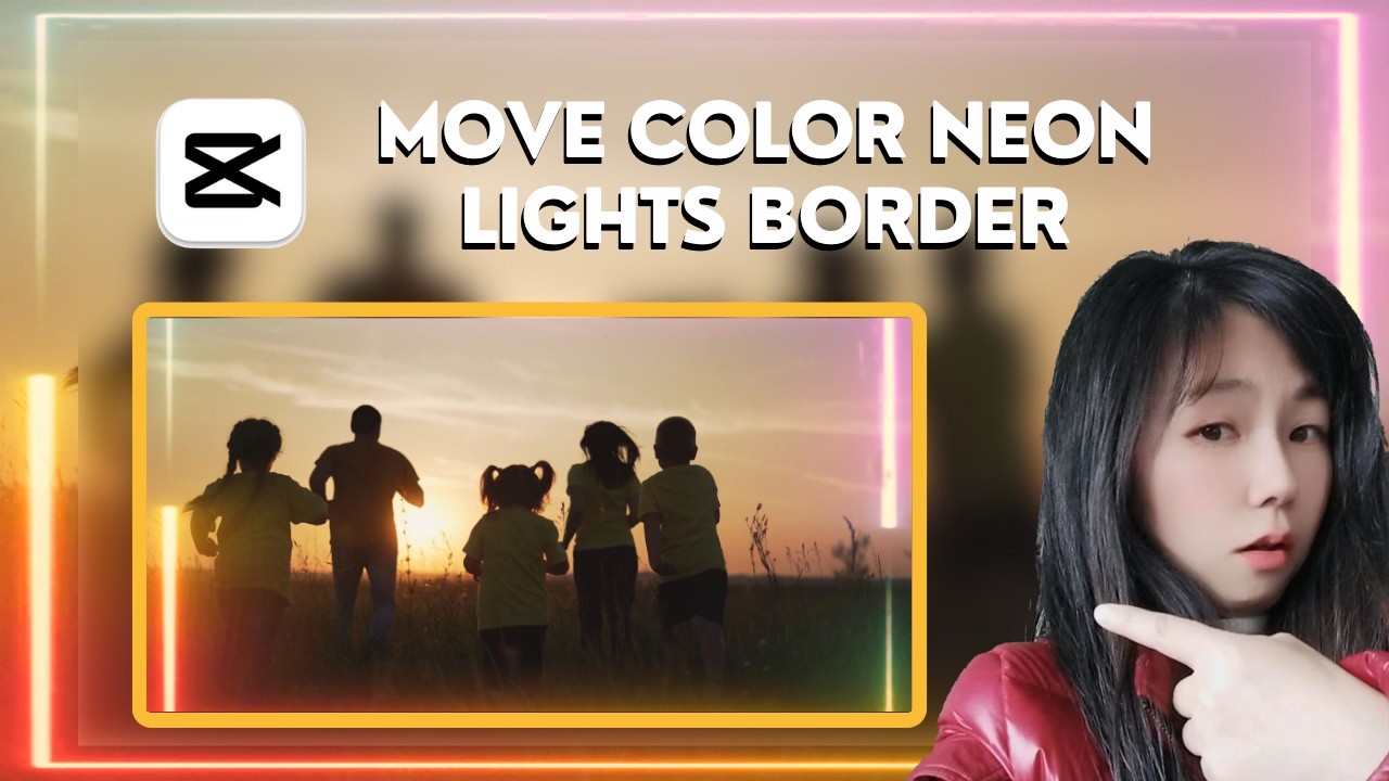 Creating Dynamic Neon Lights Border Effects in CapCut PC: A Step-by-Step Tutorial - YouTube