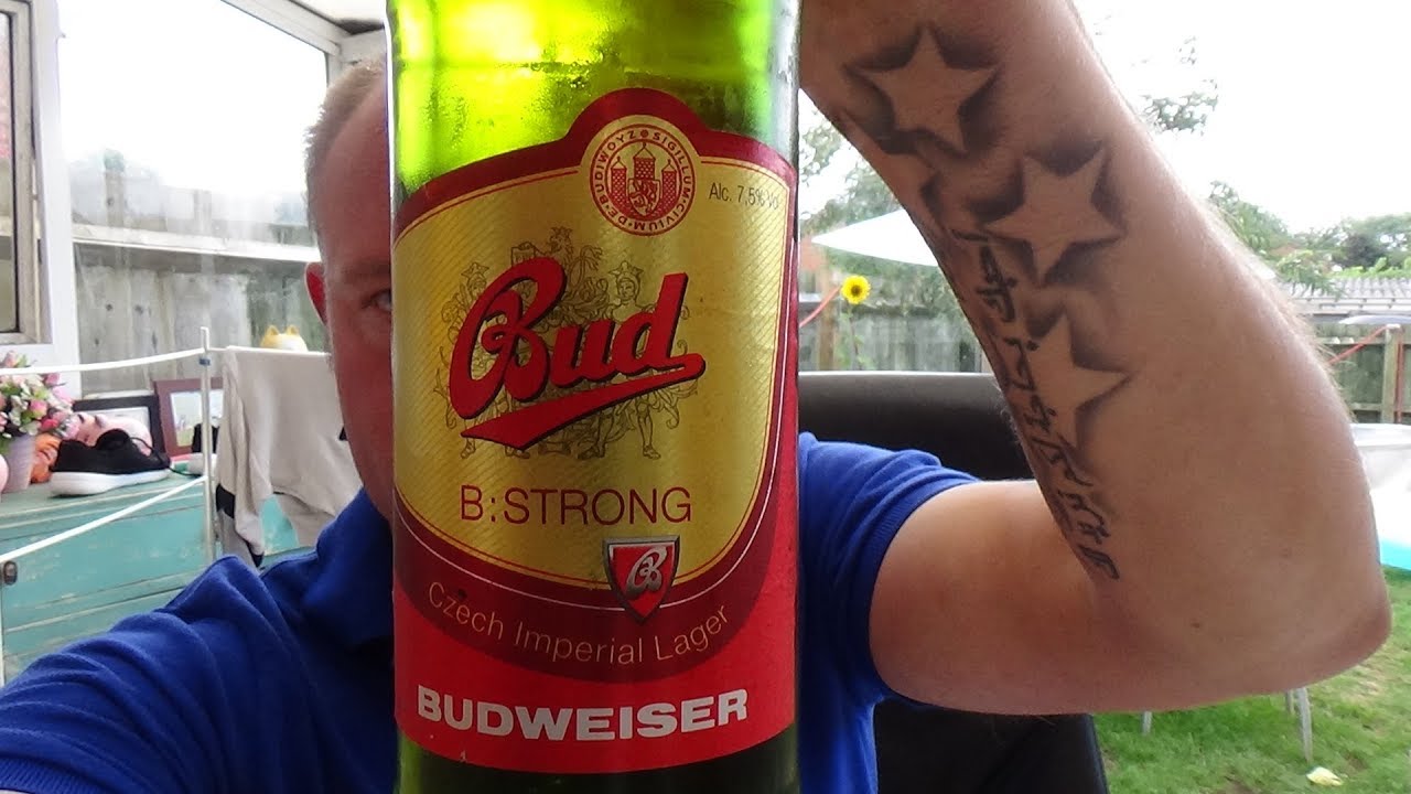Budweiser Budvar | Bud B:Strong | Imperial Lager - YouTube
