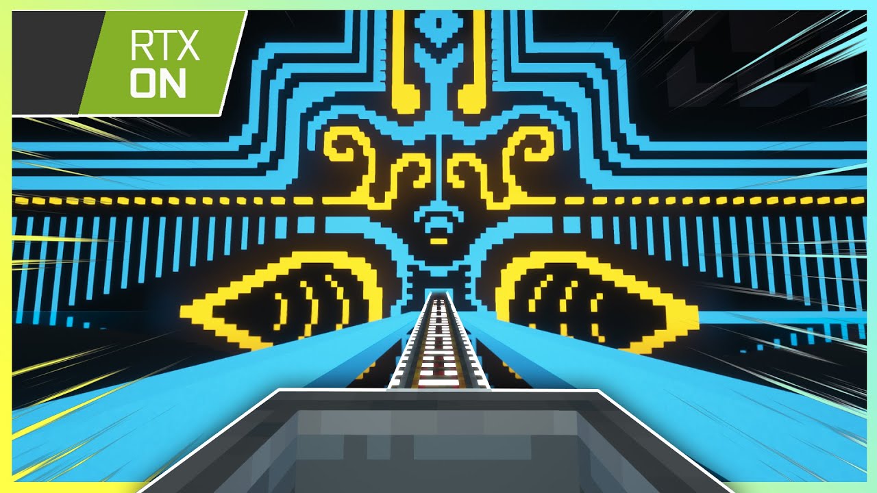 ILLUMINATE - Minecraft RTX Rollercoaster - YouTube