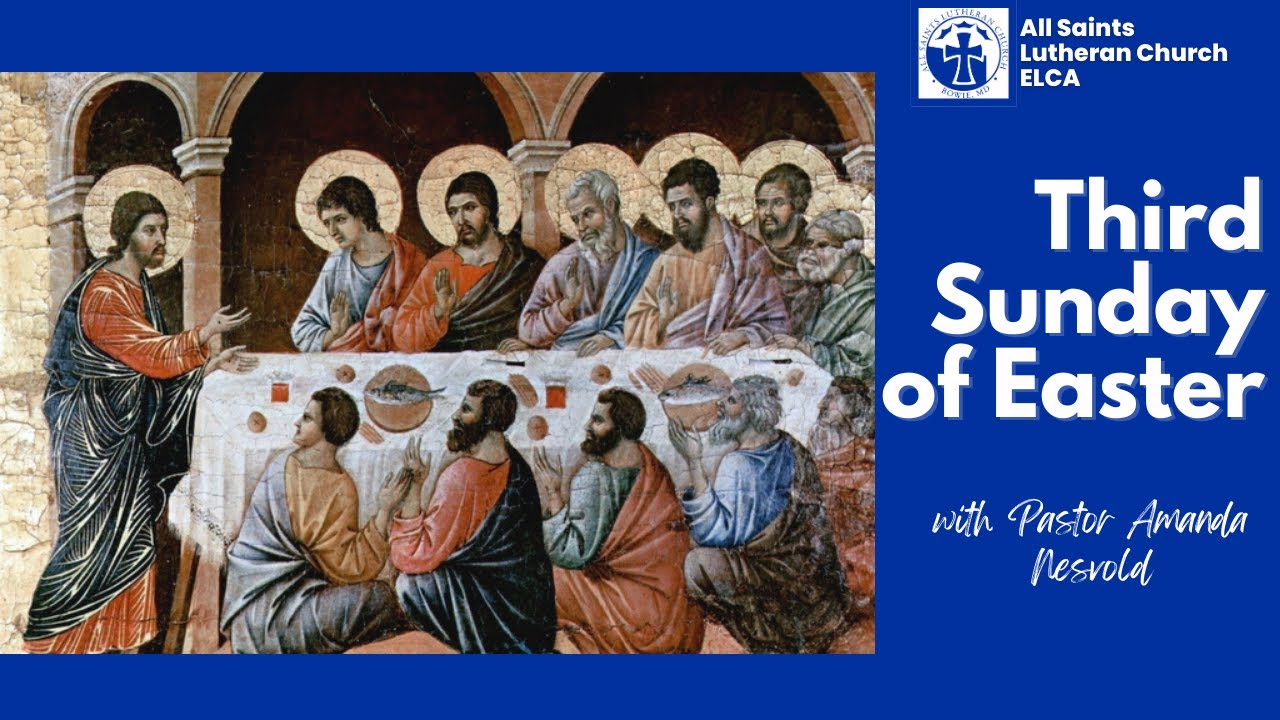 Third Sunday of Easter | Live with the Saints! - YouTube
