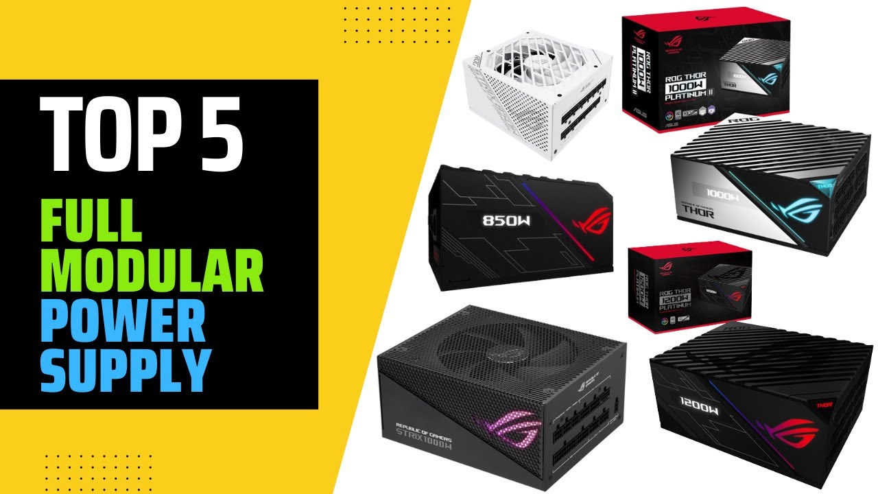 TOP 5: Best Full Modular Power Supply for PC 2025 | PSU Buying Guide ...