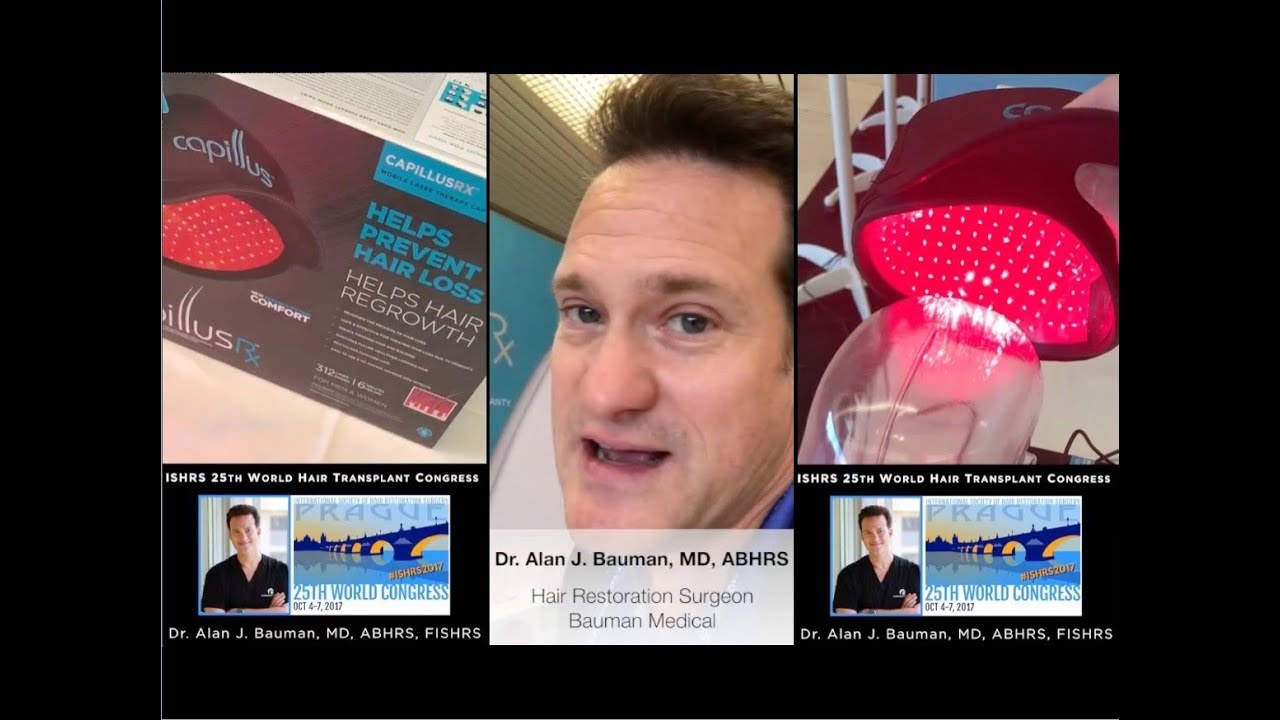 NEW 6min CapillusRx Laser for Hair Growth - YouTube