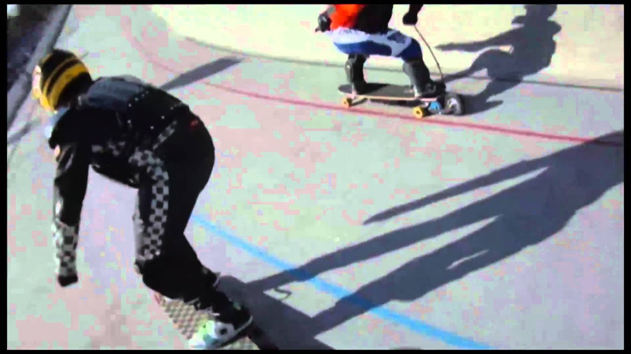 NAPSR Electric Skateboard Racing Helmet Cam Race and Crash, Skateboard ...