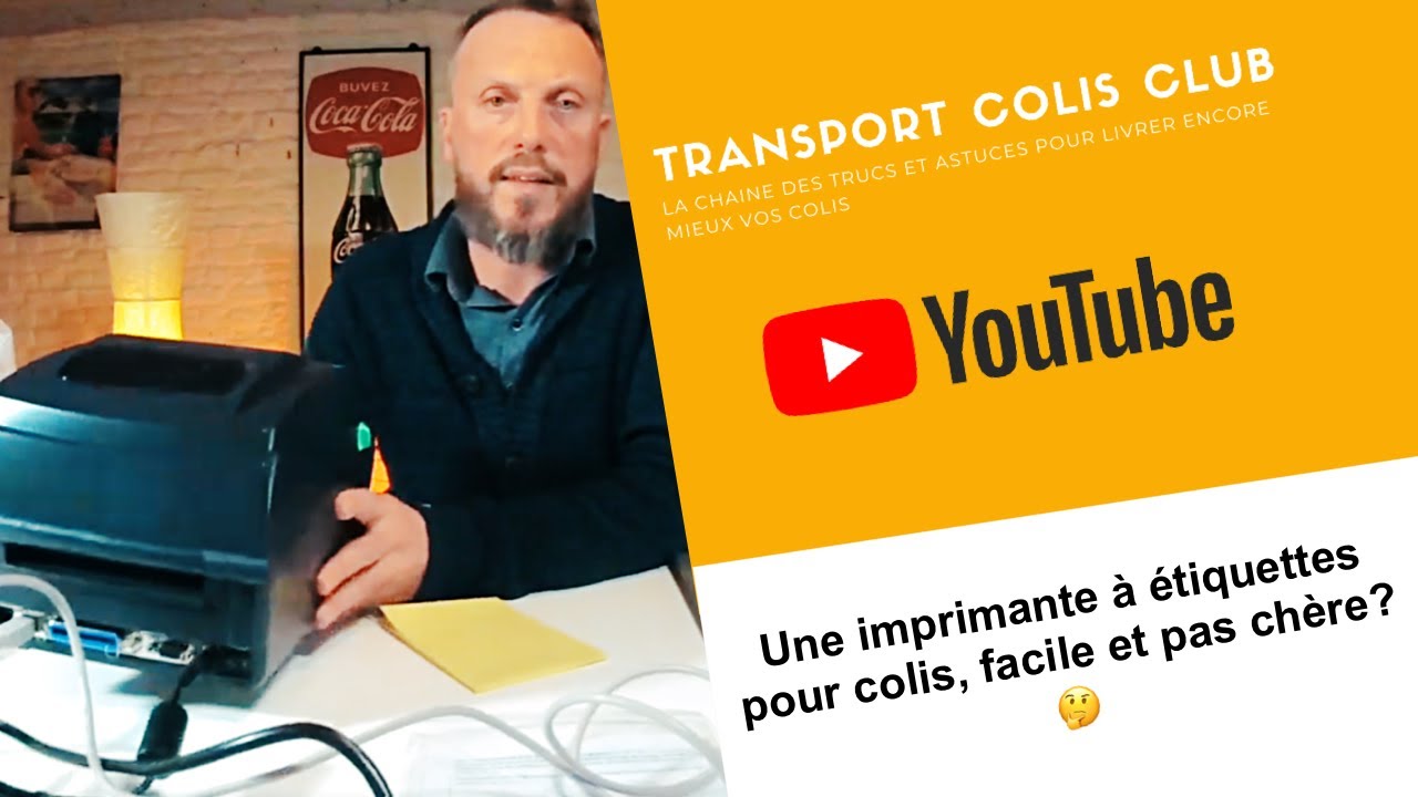 Imprimante à étiquettes TSC TC200 - YouTube