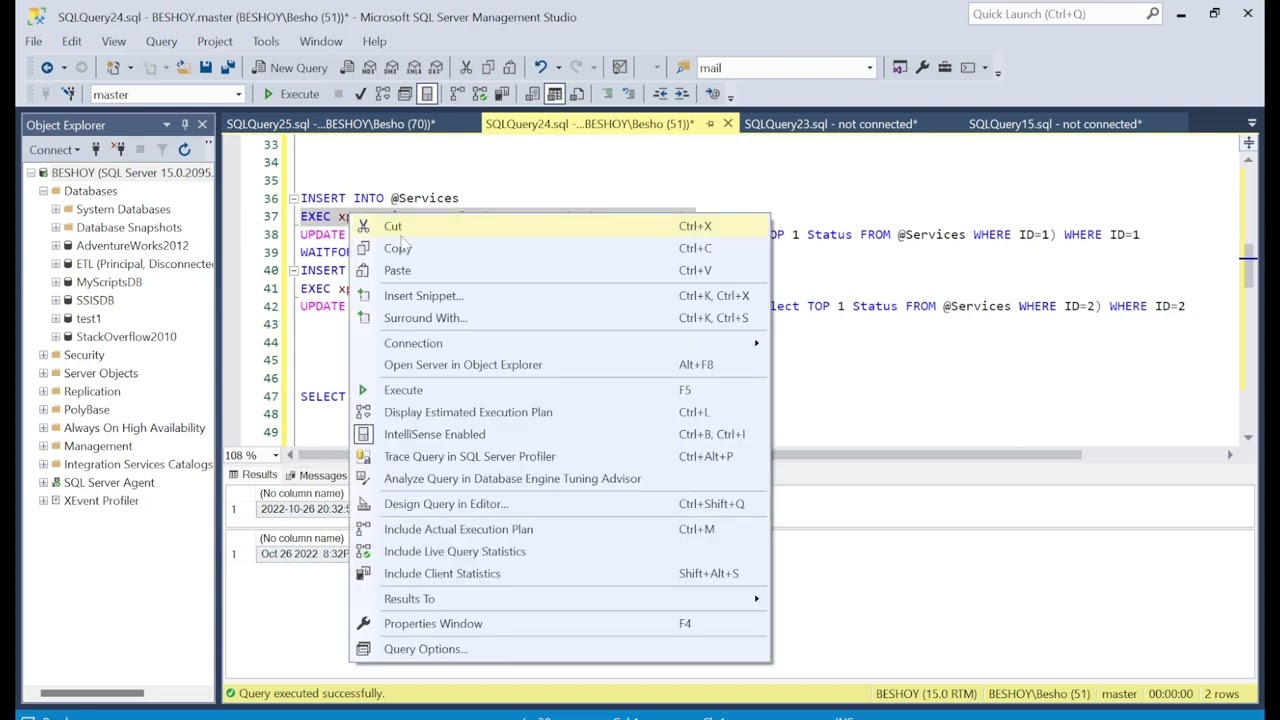 SQL Server Restart Email Alert YouTube SQL Server Restart Email Alert YouTube