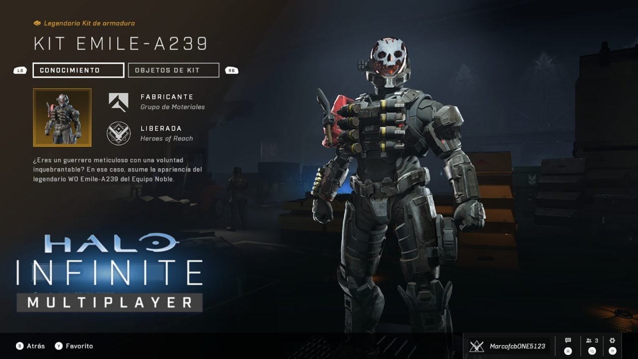 NOBLE 4 EMILE-A239 HALO INFINITE MULTIPLAYER GAMEPLAY - YouTube