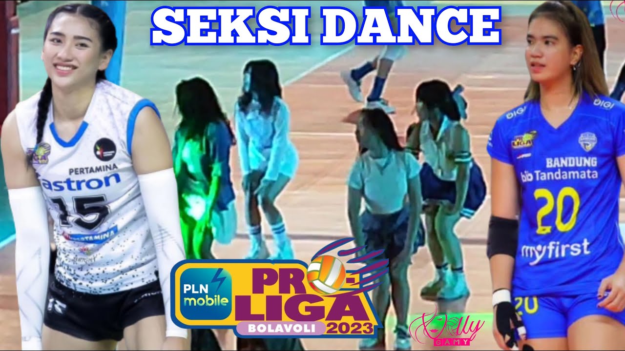 Seksi Dance GOR Satria Purwokerto Pro Liga 2023 - YouTube
