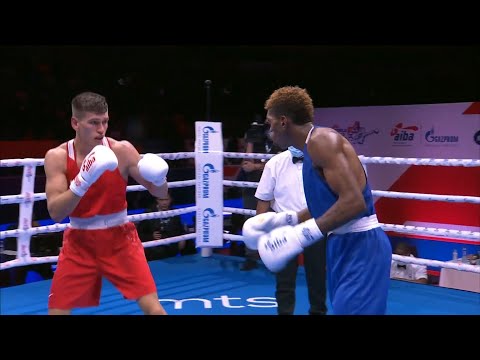 Day 2 (75kg) GEDMINAS Mindaugas (NOR) vs VERA Hector (ECU) | AIBA WCHs 2021