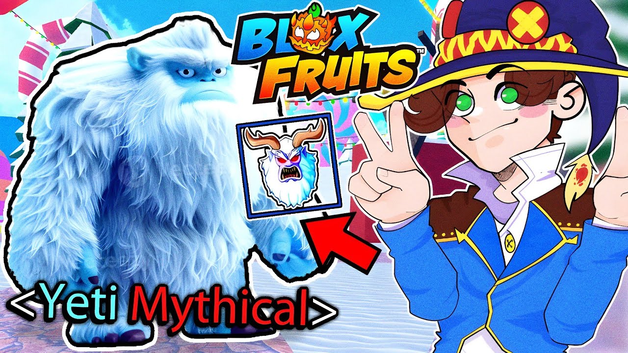 A NOVA FRUTA DO YETI MÍTICA NO BLOX FRUITS EVENTO DE NATAL! - YouTube