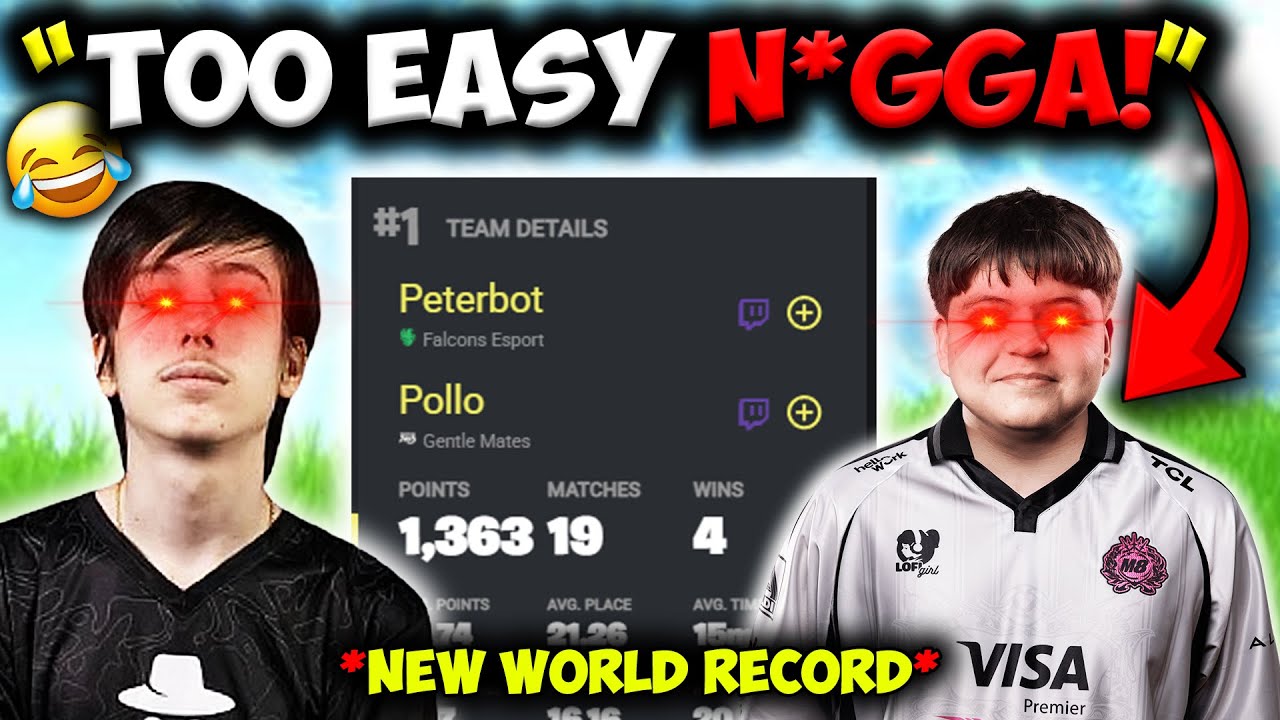 Peterbot & Pollo BREAK World Record! *MOST POINTS* - YouTube