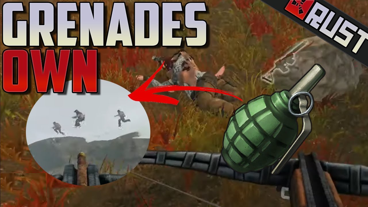 Grenades are so GOOD! - Rust - YouTube