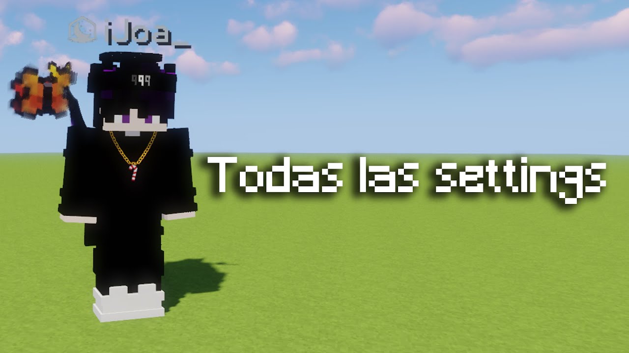 Jugando con todas las settings de Lunar Client... - YouTube