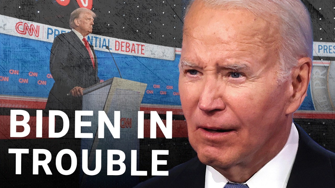 President Biden 'fails' at US election debate - YouTube