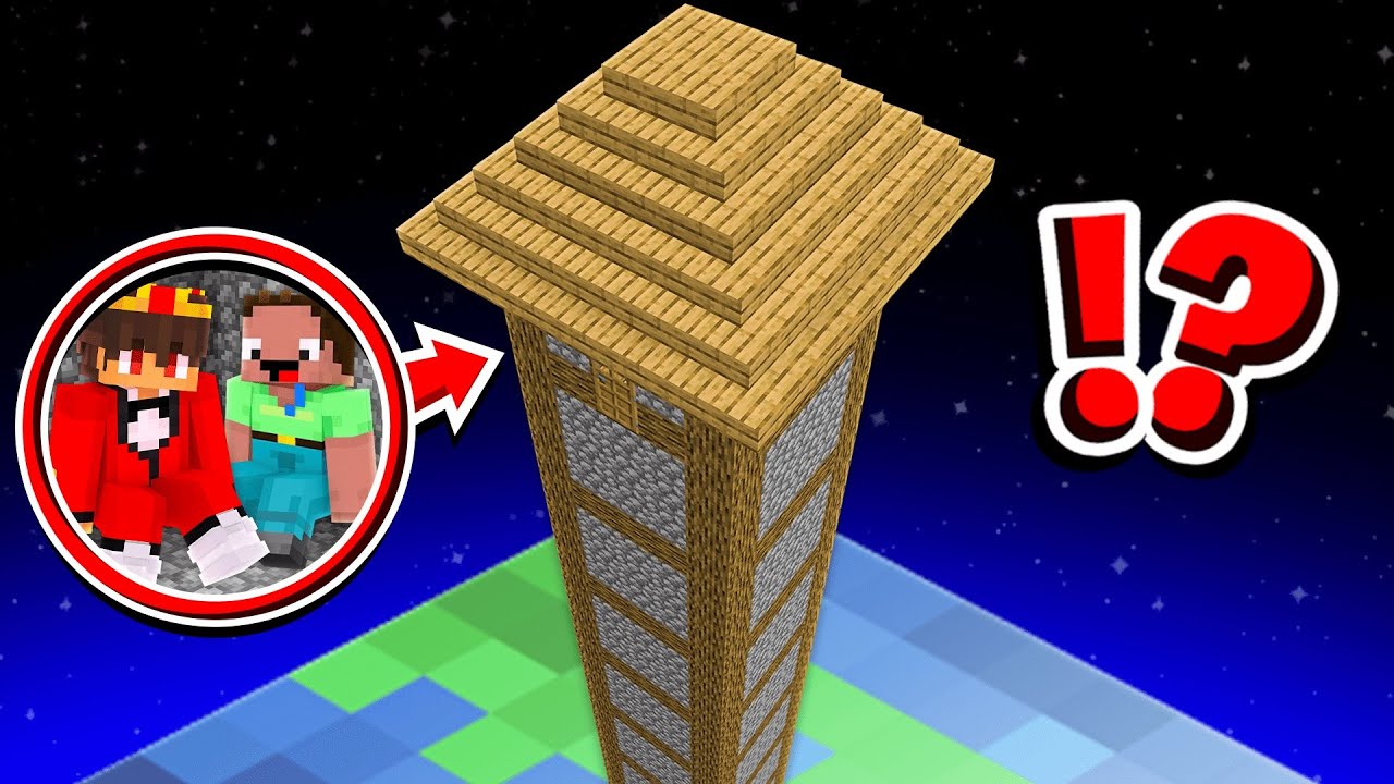 Semlaki und Billy Klettern auf DAS GRÖßTE HAUS in Minecraft! - YouTube