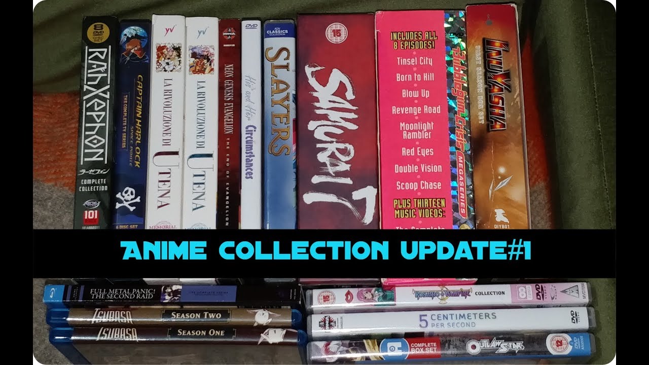 Anime collection Update #1 - YouTube