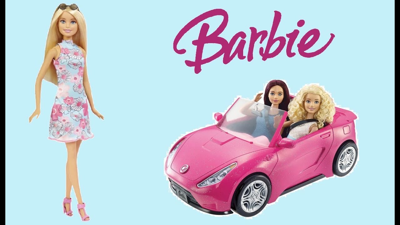 Barbie Car Unboxing toy review | kids playing with Barbie - YouTube