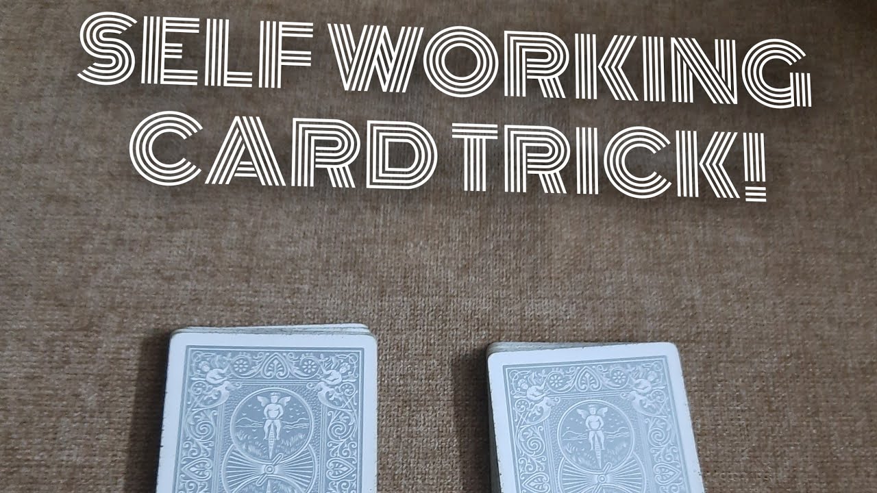 Super Easy Self-Working Card Trick Performance/Tutorial - YouTube