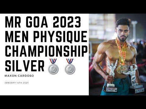 Mr Goa 2023 Men physique championship | Mapusa Goa | Maxon Cardoso ...