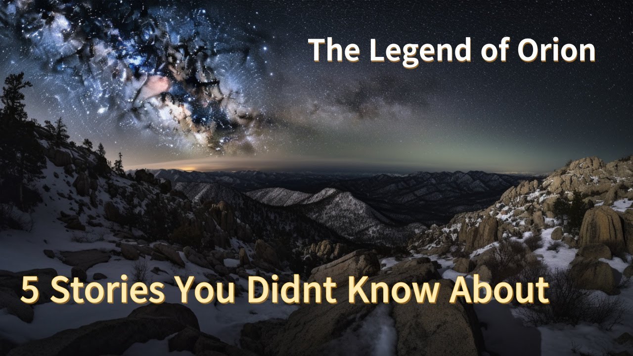 The Legend of Orion 5 Stories You Didnt Know About - YouTube