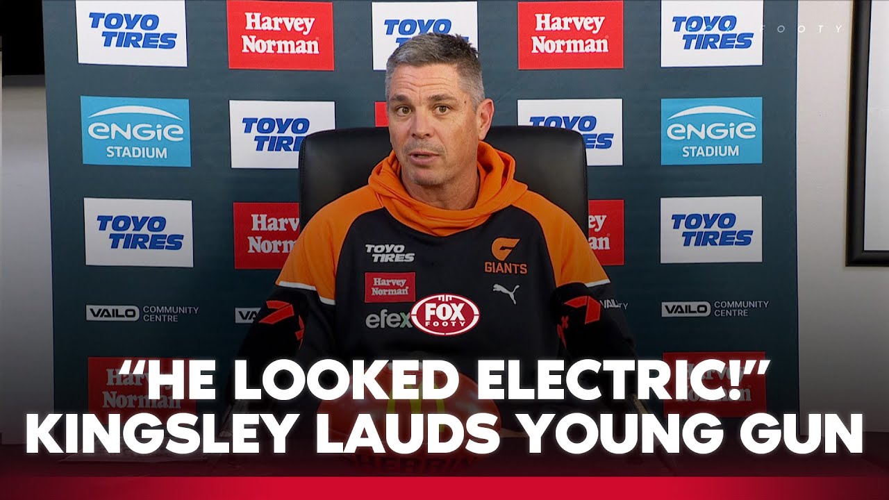 Adam Kingsley on Darcy Jones: "He looked ELECTRIC!" ⚡ | GWS Giants ...