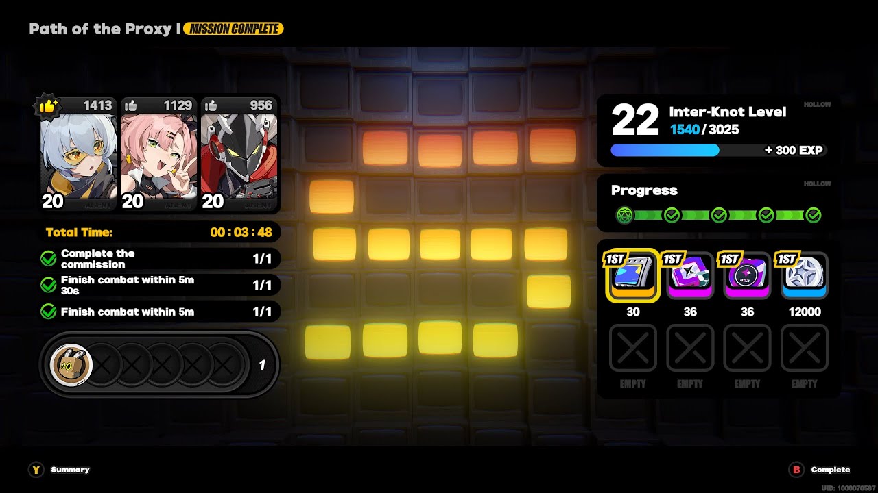 Zenless Zone Zero - Chapter 1 | Intermission 5: [Rank Up] Path of the ...