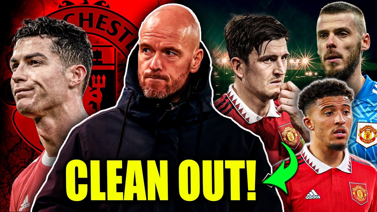 Ten Hag BATTLES to control the locker room! CR7, SANCHO, MAGUIRE, DE ...
