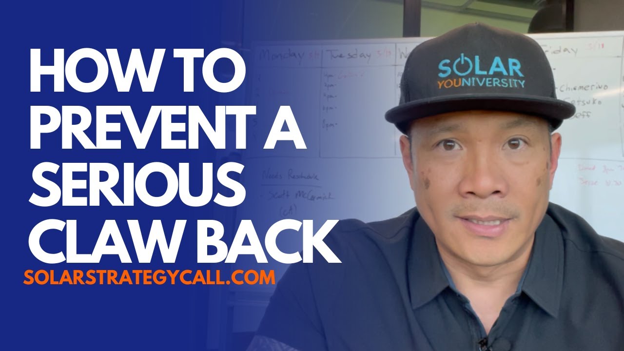 How to prevent a serious clawback - YouTube