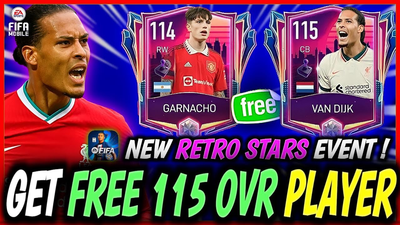 FIFA MOBILE 23 • HOW To Get FREE VAN DIJK And GARNACHO | FREE 115 RATED ...