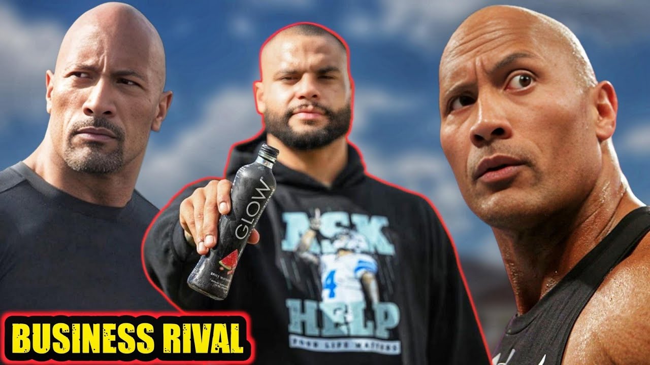 "Tequila Showdown: Dak Prescott Takes on Dwayne 'The Rock' Johnson’s ...