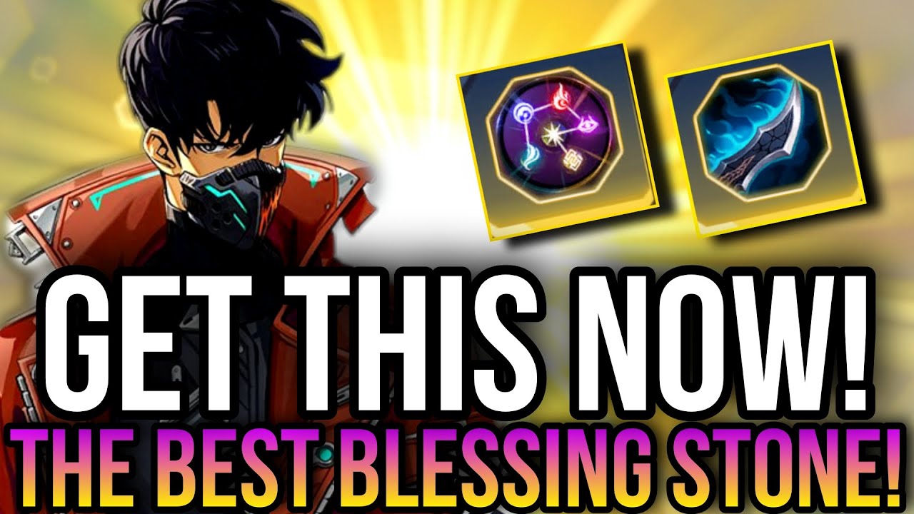 Solo Leveling Arise - Choose This Blessing Stone Now! *The Best Choice!* - YouTube